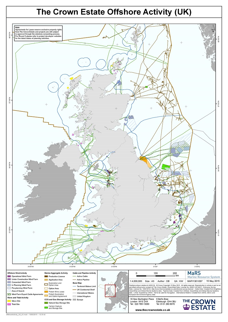 Le Crown Estate publie de nouvelles données sur les vents marins ...