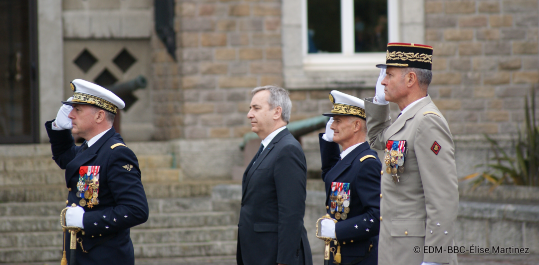 Le vice-amiral Olivier Lebas prend ses fonctions de Premar de l ...