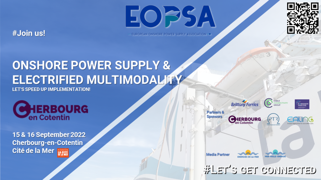 Onshore Power Supply & Electrified Multimodality | Énergies de la Mer